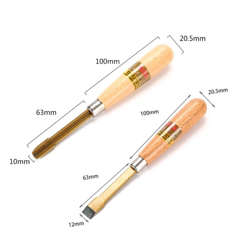 4pcs Gilded Lathe Wood Carving Chisels DIY Hand Ca... – Grandado