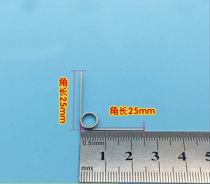 5 Stks 0.8mm draad diameter torsieveer 7.4mm buite... – Grandado