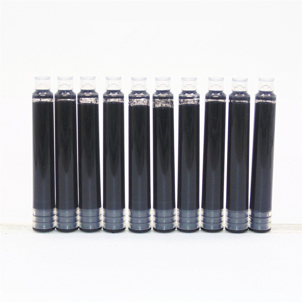 10pcs Disposable Black Fountain Pen Ink Refills Ca... – Vicedeal