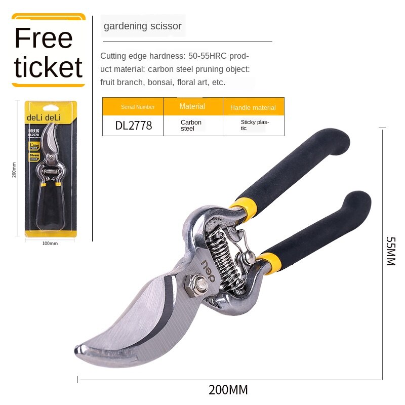 Stainless steel fruit branches horticultural sciss... – Vicedeal