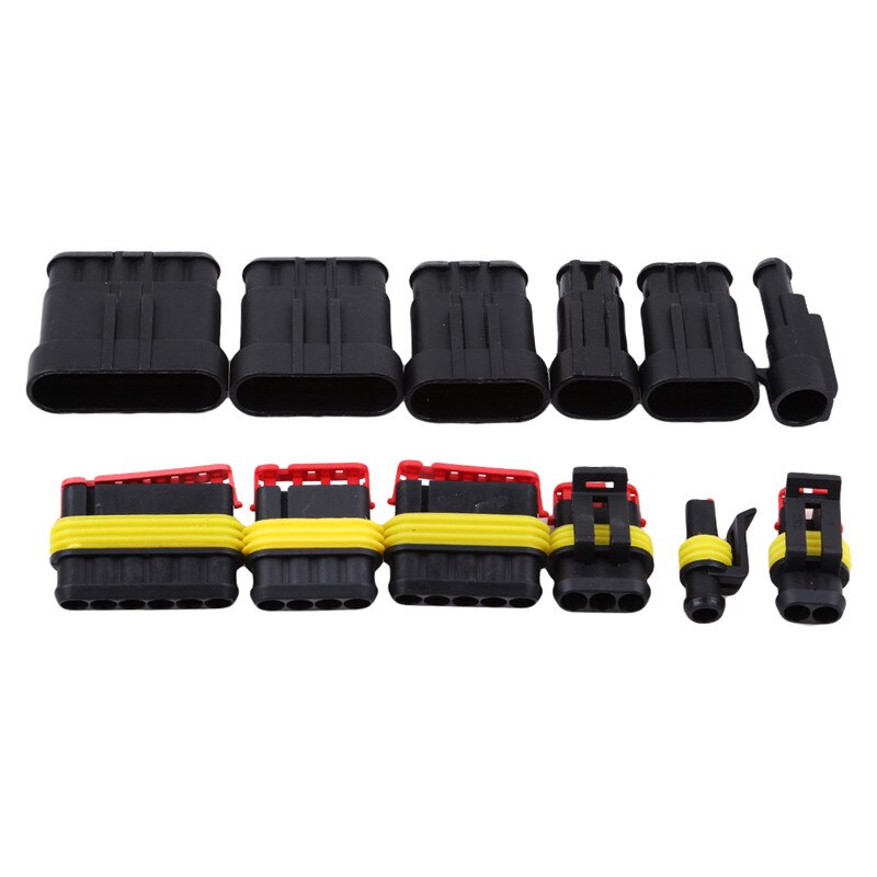 2 Pin 1/2/3/4/5/6 Pins Way Amp Super Seal Waterdic... – Grandado