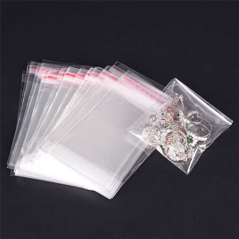 200Pcs/pack Plastic Clear Self-adhesive Envelope C... – Grandado