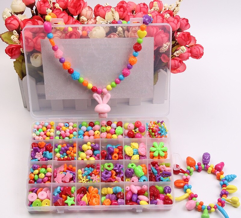 DIY Handmade Beaded Toy with Accessory Set Girl We... – Grandado