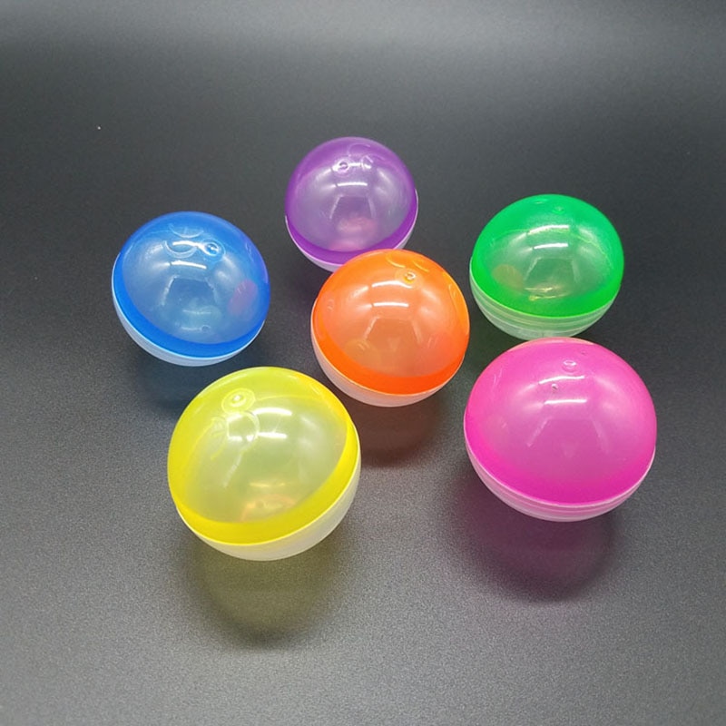 50pcs 65mm Empty Plastic Capsules Round Plastic To... – Vicedeal