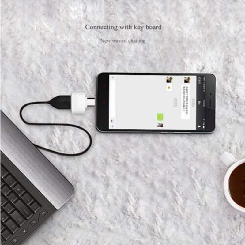 OTG Adapter Micro USB OTG 2.0 Knuffel Converter Ca... – Vicedeal
