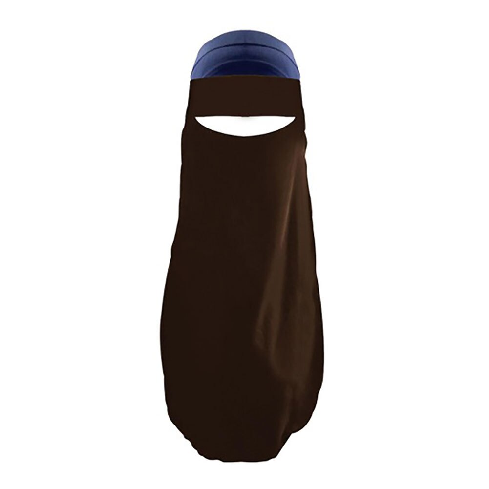 Solid Color Arab Muslim Women Hijab Niqab VeilIsla... – Grandado