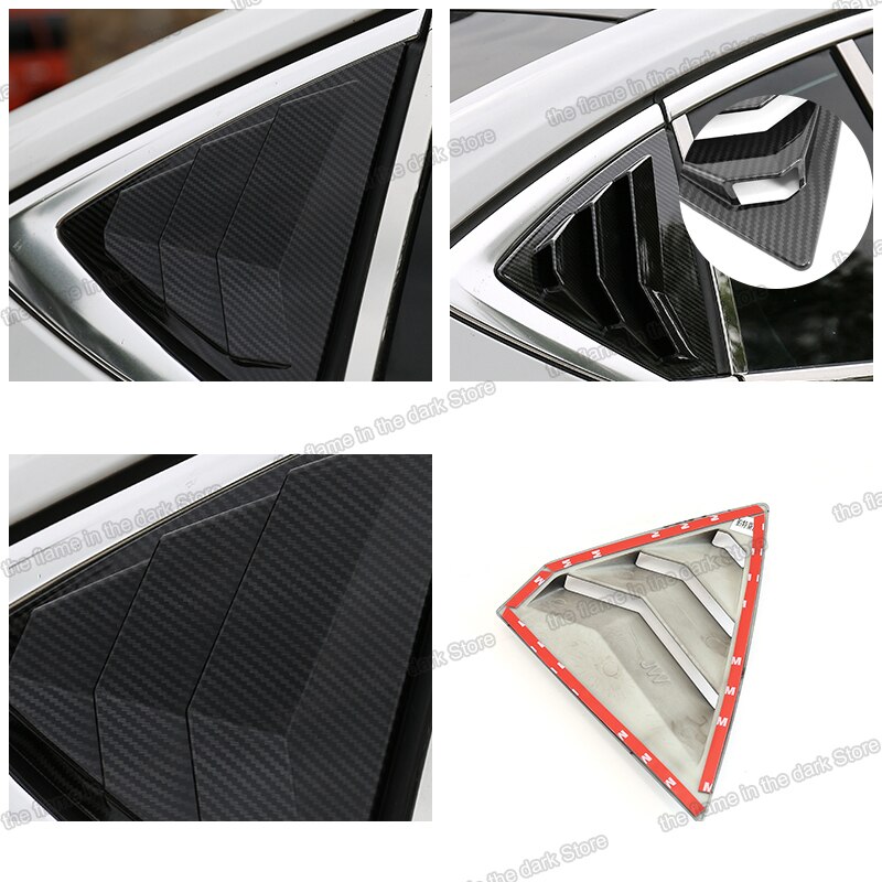 Lsrtw2017 Abs Car Rear Window Triangle Shutter Pan... – Grandado