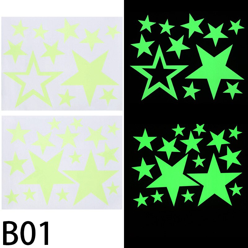 1Set Unicorn Snowflake Star Luminous Wall Decals W... – Grandado 1Set Unicorn Snowflake Star Luminous Wall Decals W... – Grandado