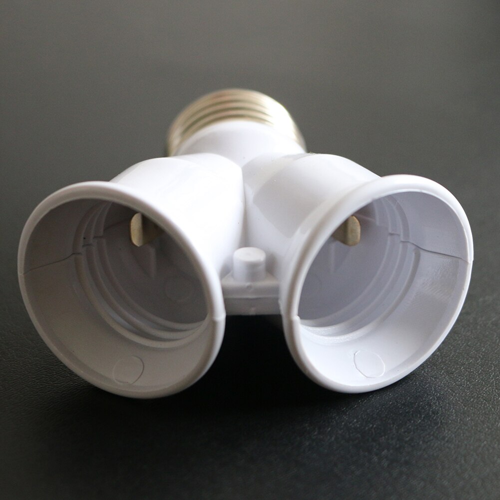 E27 to 2 E27 Lamp Socket Light Holder Screw Bulb B... – Grandado