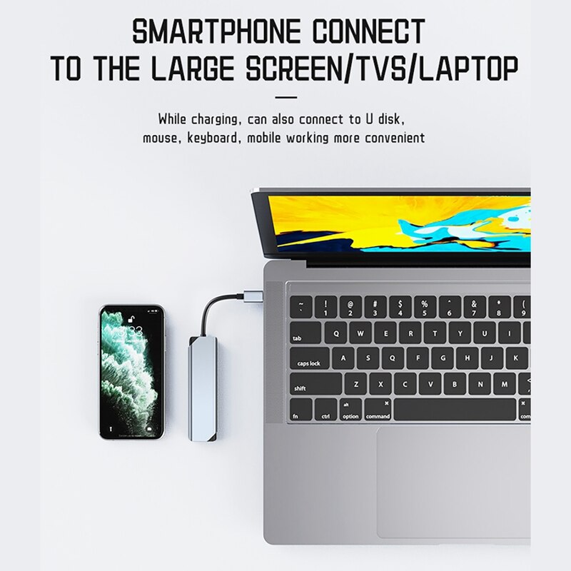 Type C Hub Docking Station for Huawei Apple Comput... – Vicedeal