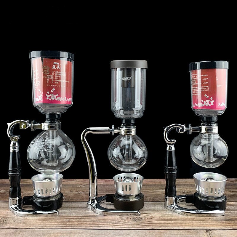 2/3/5cups Black Japanese-style Syphone Coffee Make... – Grandado