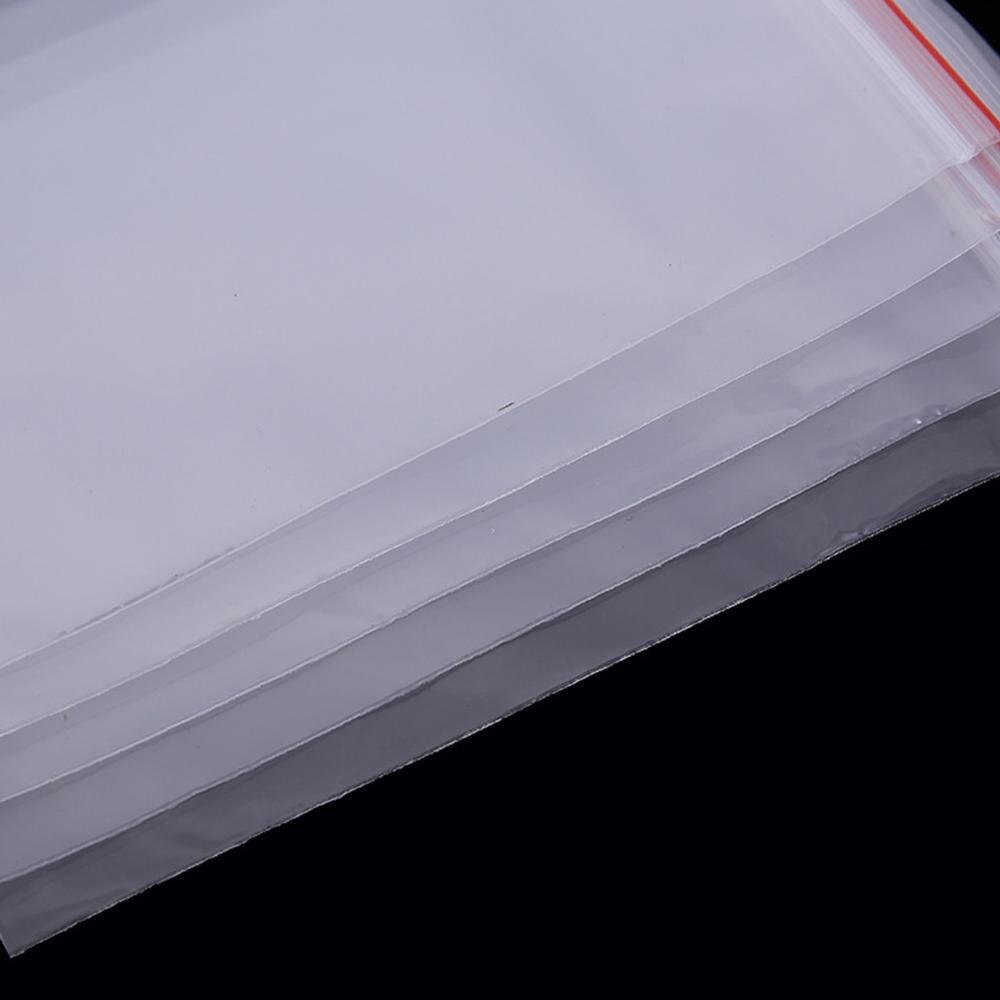 100 Stks/pak Kleine Zip-Lock Plastic Zakken Herslu... – Grandado
