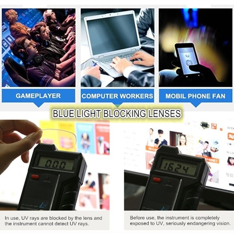 SWOKENCE Anti Blue Ray Computer Glasses Radiation-... – Grandado