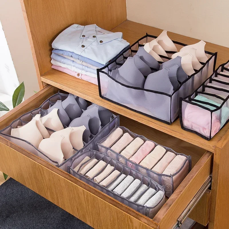 3pcs Wardrobe Clothes Organizer Foldable Mesh Orga... – Vicedeal