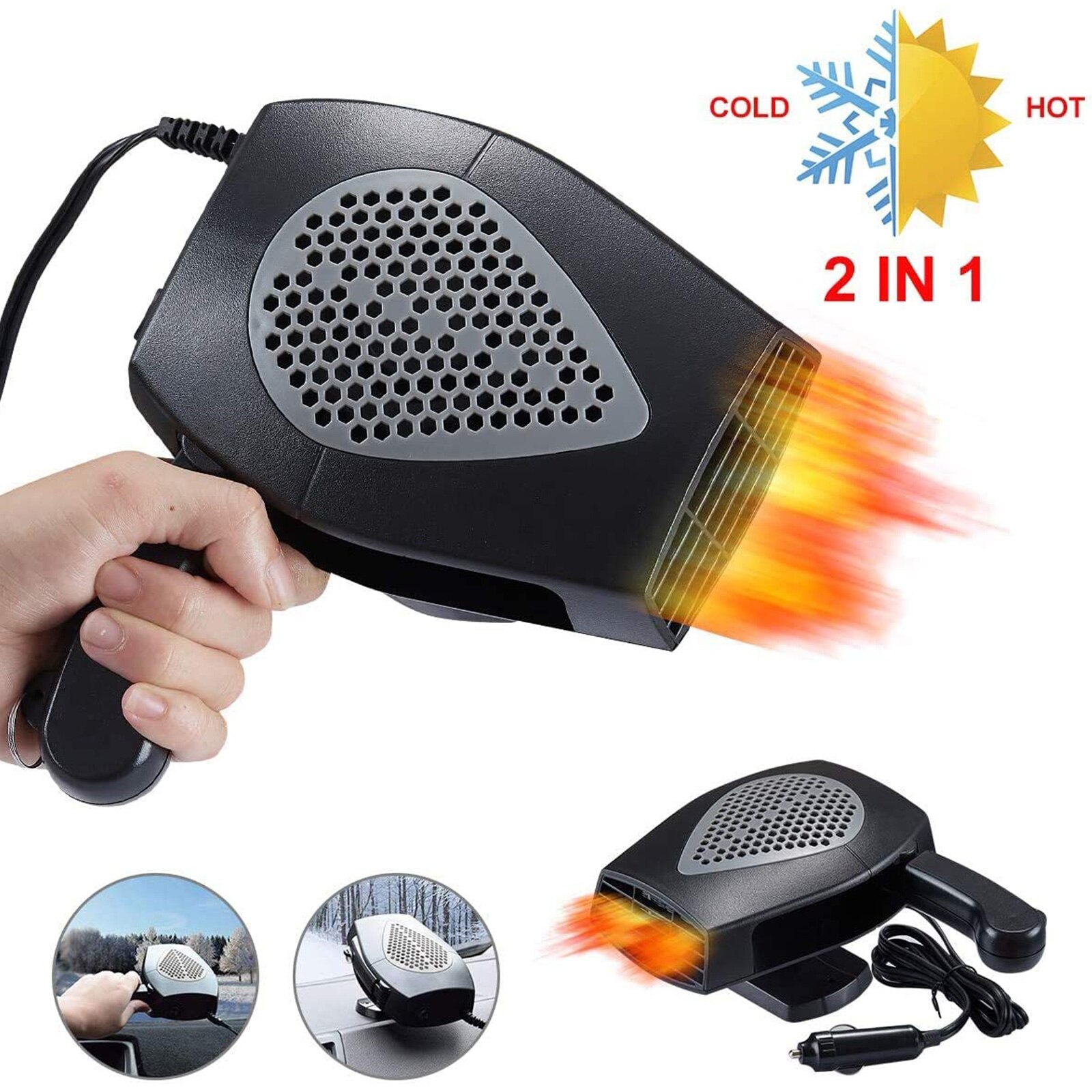 Draagbare Auto Heater 12V 150W High Power Snelle V... – LovingPrices