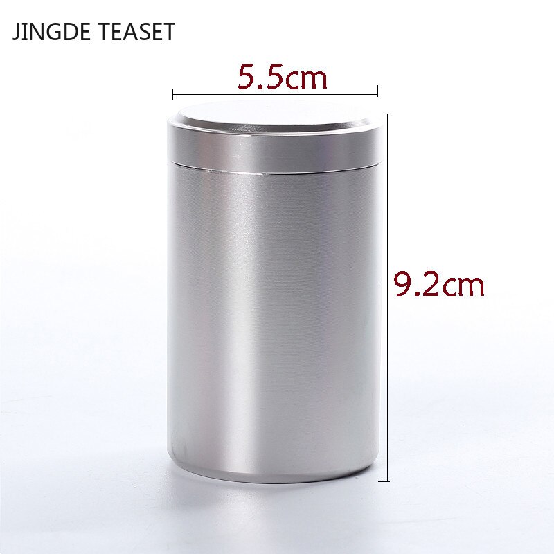 Mini Metal Tea Caddy sealed storage tank Portable ... – Grandado