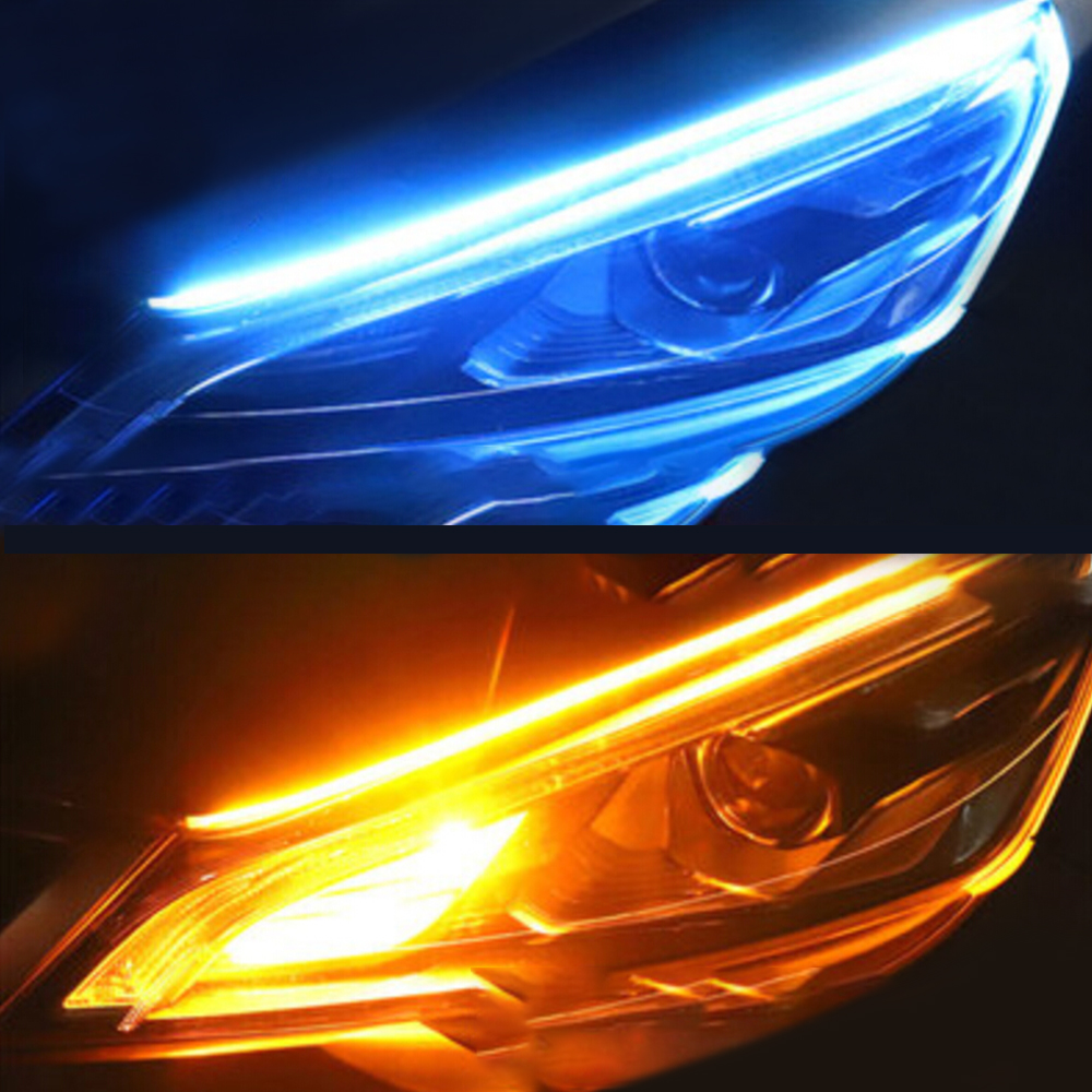 Daytime Running Light Turn Signals 30 45 60cm DRL ... – Grandado
