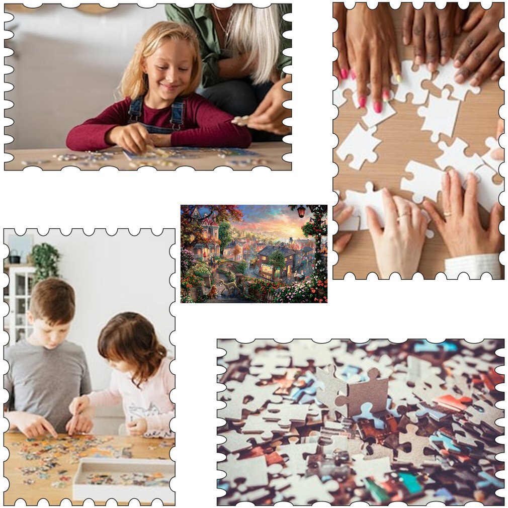 1000 Stuks Puzzels Voor Volwassenen Papier Legpuzz... – Vicedeal