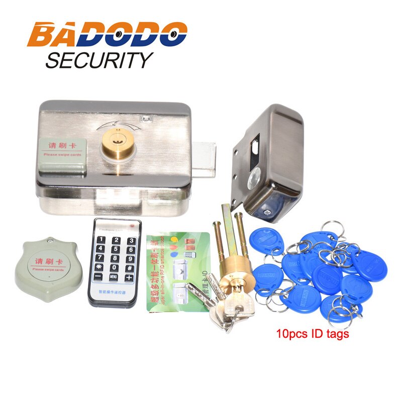 Electric door RFID lock motor drive lock for video... – Vicedeal