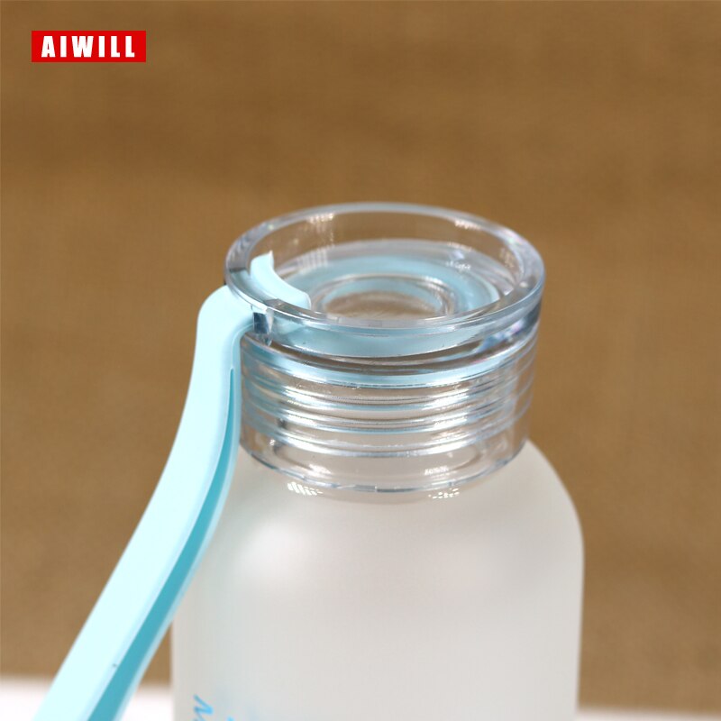 Frosted/Clear Glass Water bottle Healthy Water Con... – Grandado