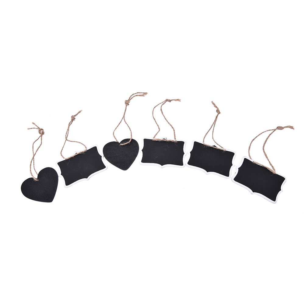 1PC Board Rectangle Heart Shaped Hanging Wooden Ch... – Grandado