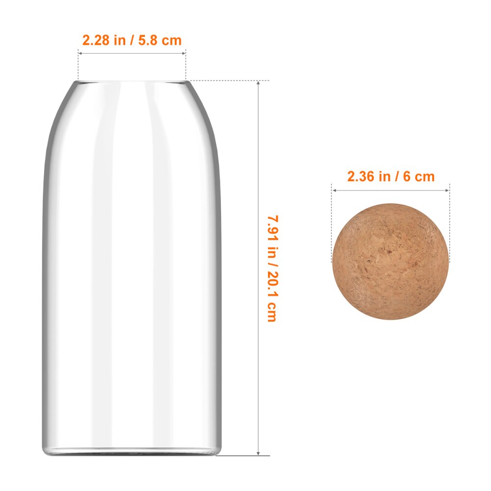 1200ML Storage Tank Transparent Transparent Sealed... – Grandado