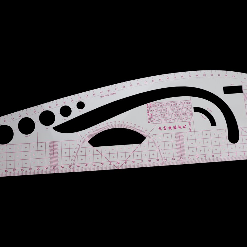 Regla curva francesa transparente, regla curva fra... – Grandado