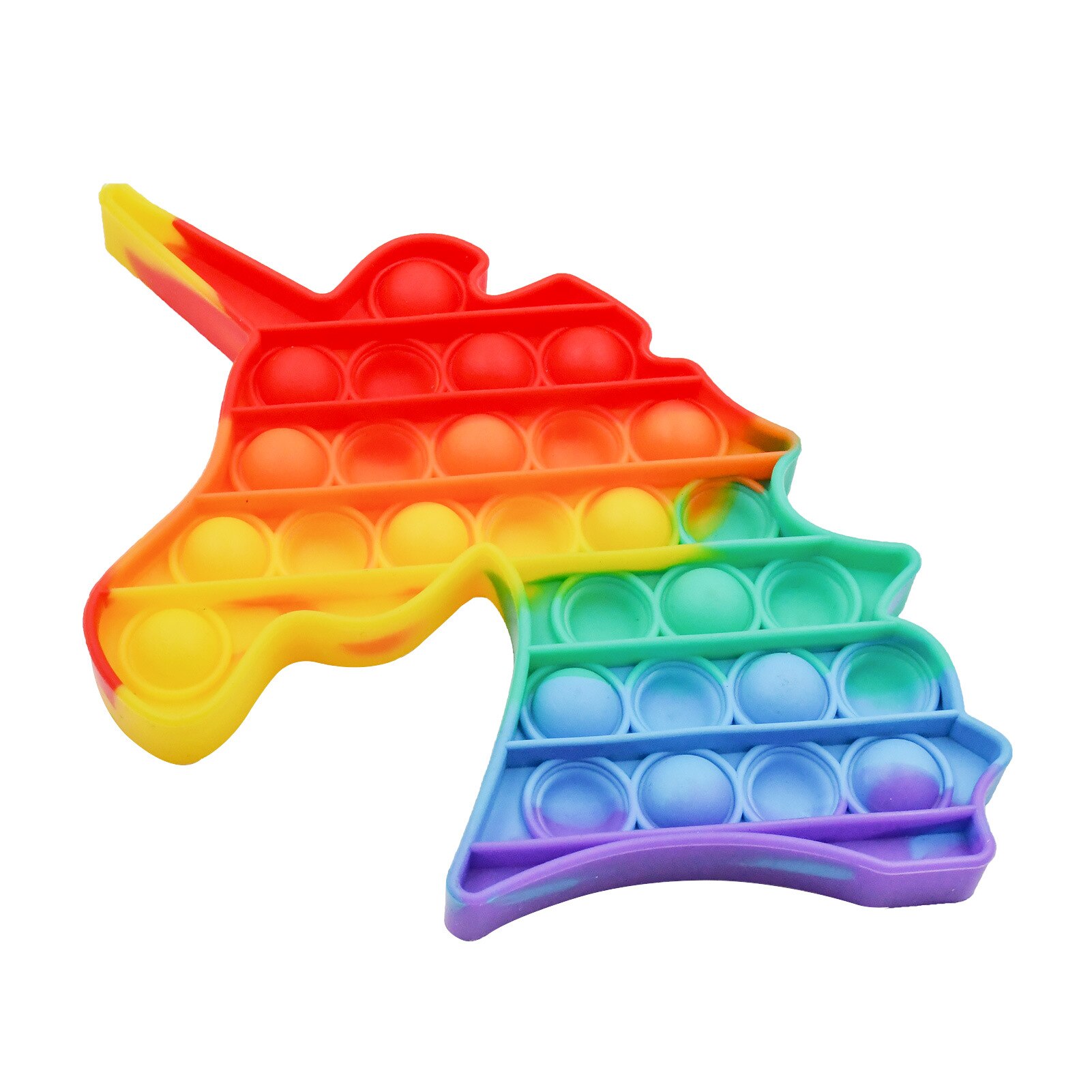 Push Bubble Sensory Pop It Fidget Toy Unicorn Box ... – Grandado