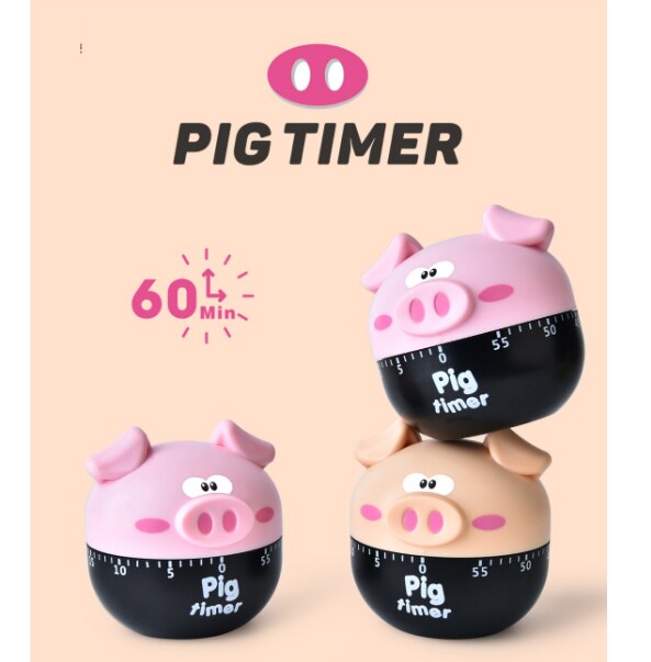 pig Year Mechanical type Kitchen Cooking Timer Hom... – Grandado