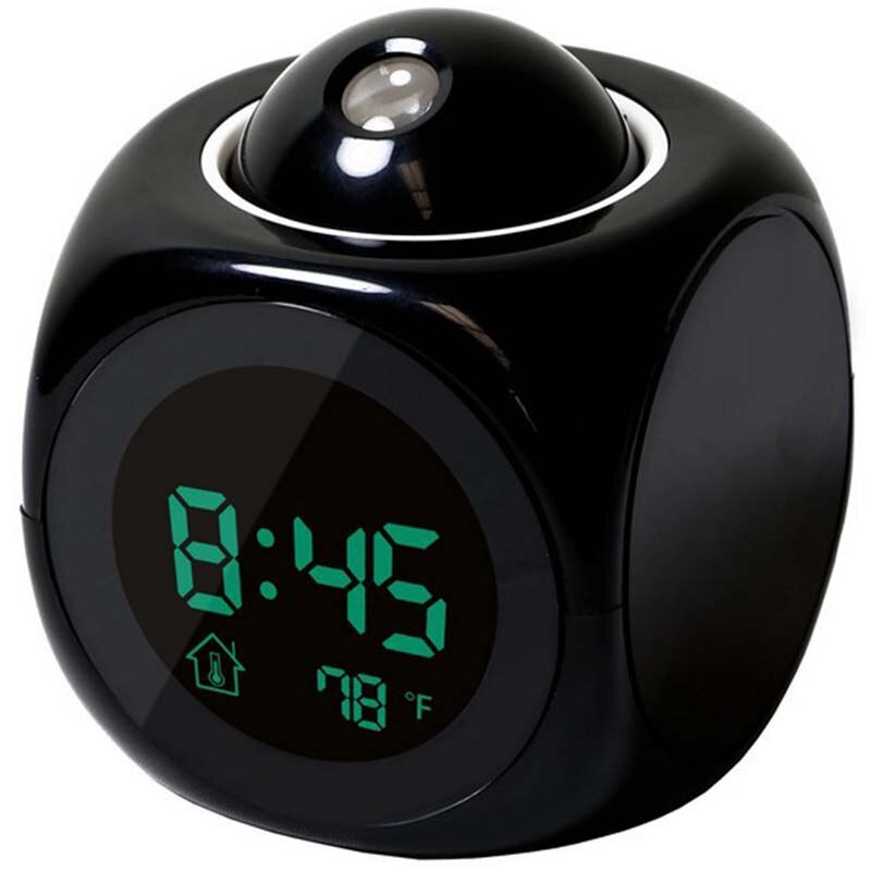 1PC Digital Alarm Clock Talking Voice Prompt Proje... – Grandado