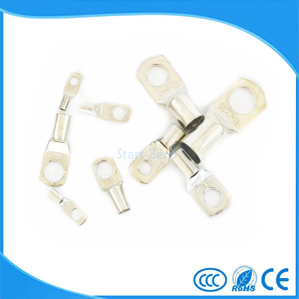 10/50/100pcs SC 4-5 Bolt Hole Tinned Copper Cable ... – Grandado