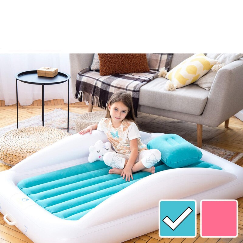 Inflatable Toddler Travel Bed Foldable Portable Be... – Vicedeal