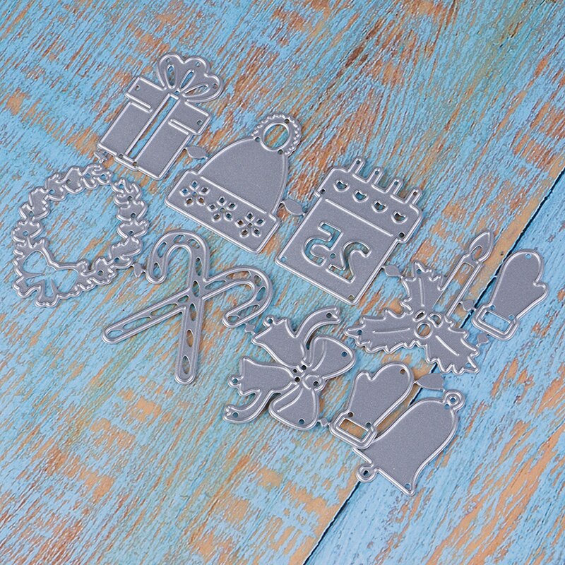 Christmas Alinacutle Cutting Dies Stick Candle Box... – Grandado