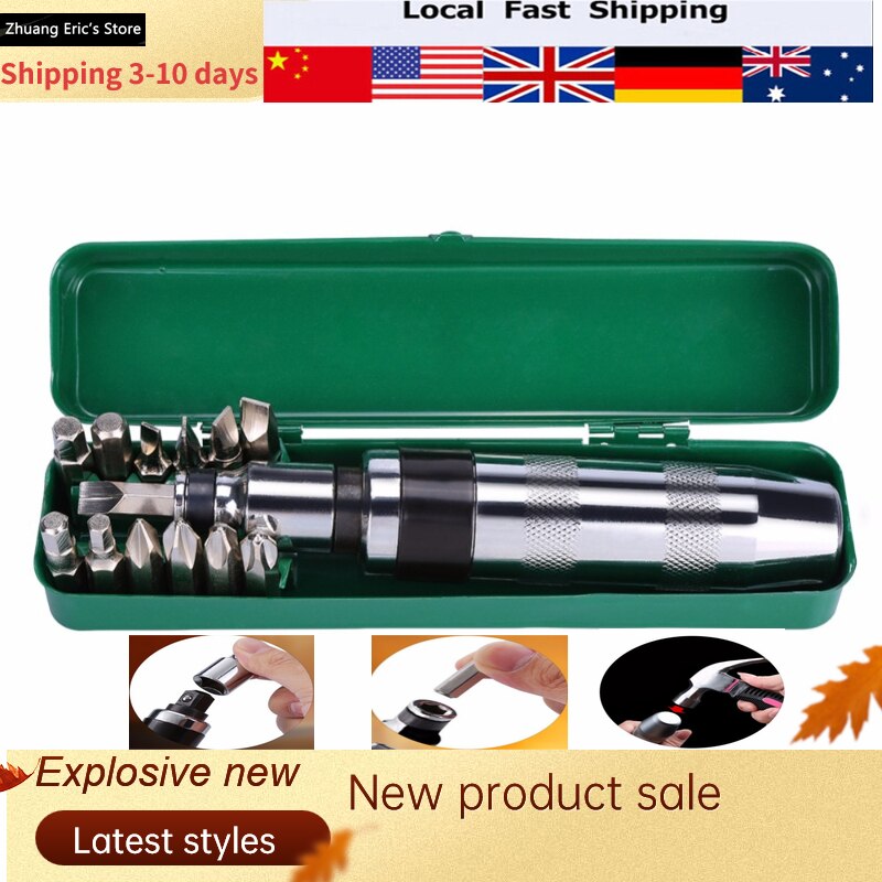 14pcs/set Impact Screwdrivers Bits Chrome Steel Re... – Grandado