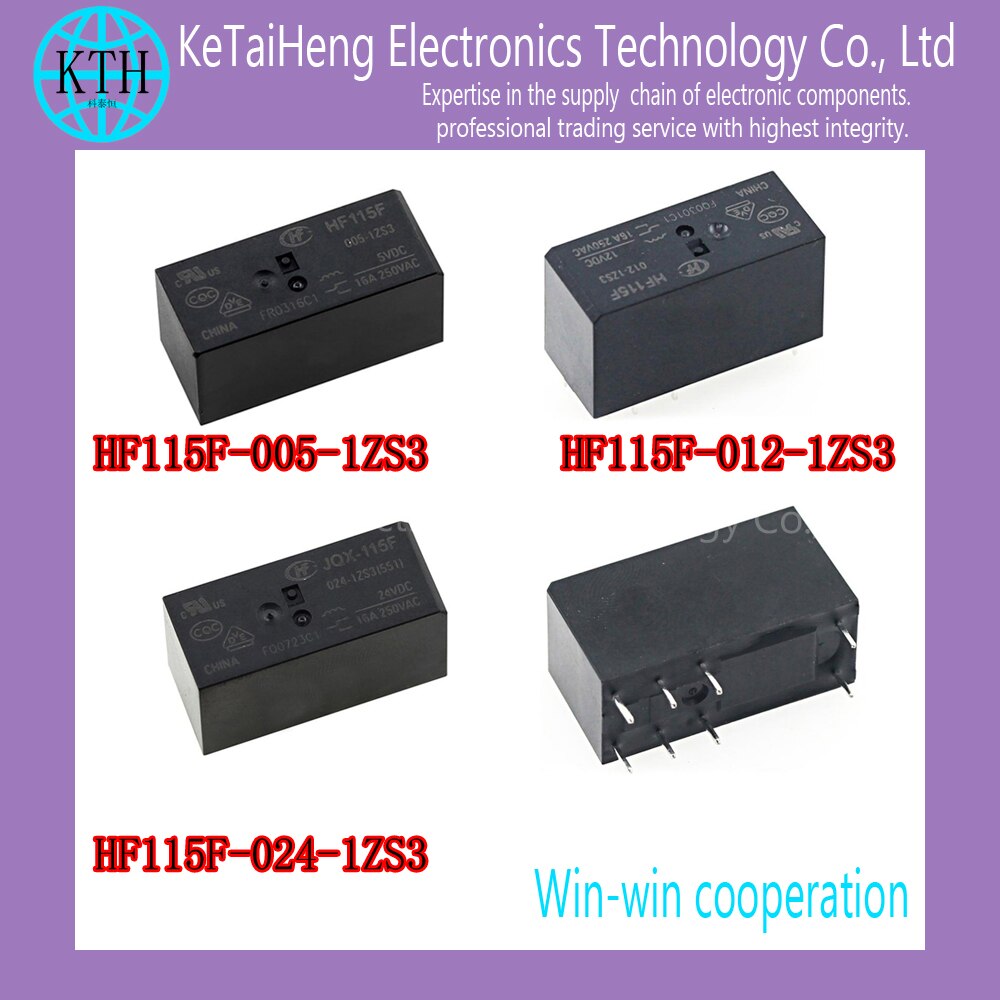 1pcs/lot Relay HF115F-005-1ZS3 JQX115F HF115F-012-... – Grandado