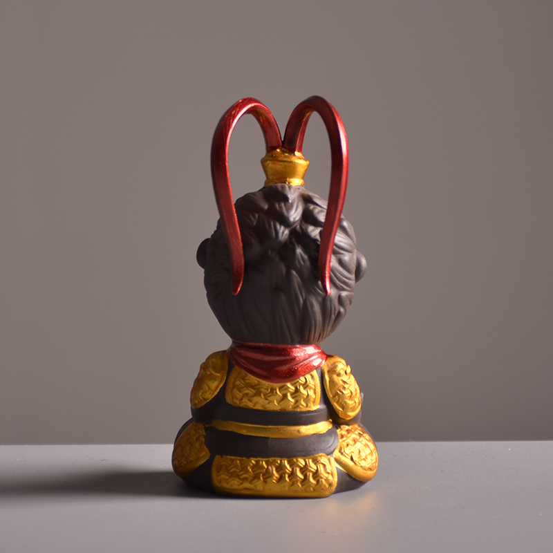 TANGPIN purple clay tea pets cute monkey zisha tea... – Grandado