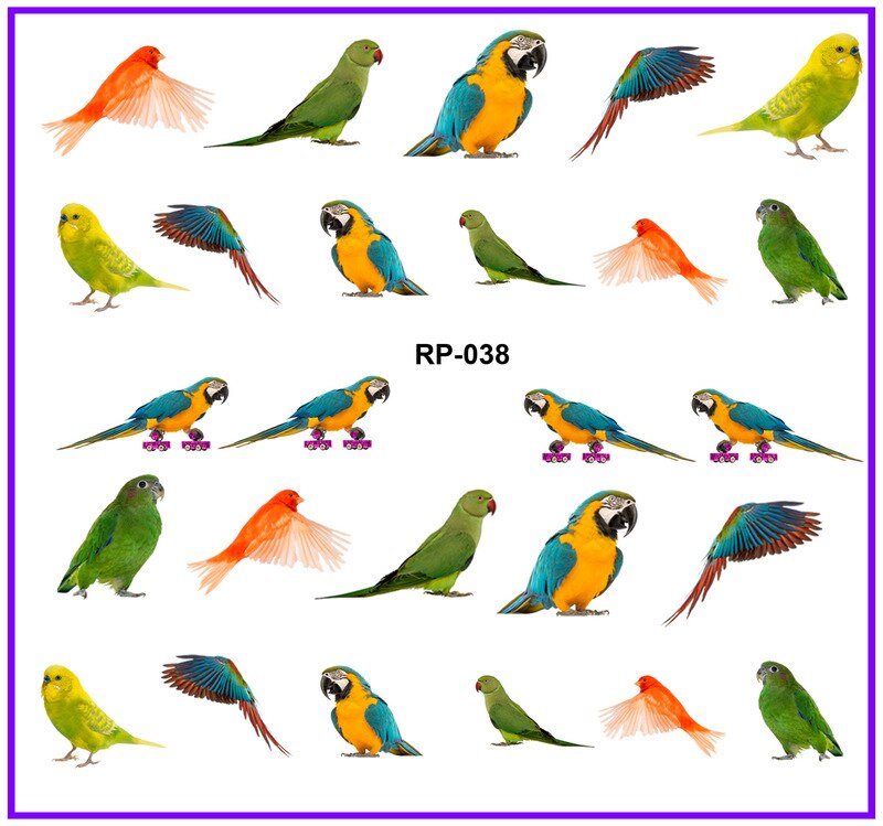 NAIL ART BEAUTY WATER DECAL SLIDER NAIL STICKER BI... – Vicedeal