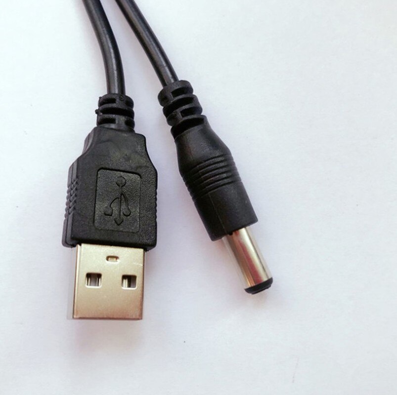 100cm Length Black USB Port 5V 5.5*2.1mm DC Barrel... – Grandado