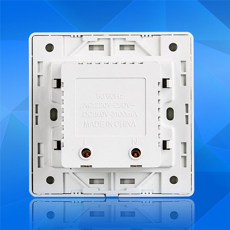 4 Port USB Wall Charger Plate Koppeling Outlet Sto... – Vicedeal