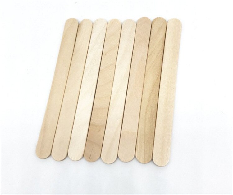 50Pcs/Set Popsicle Sticks Natural Wooden Pop Popsi... – Grandado
