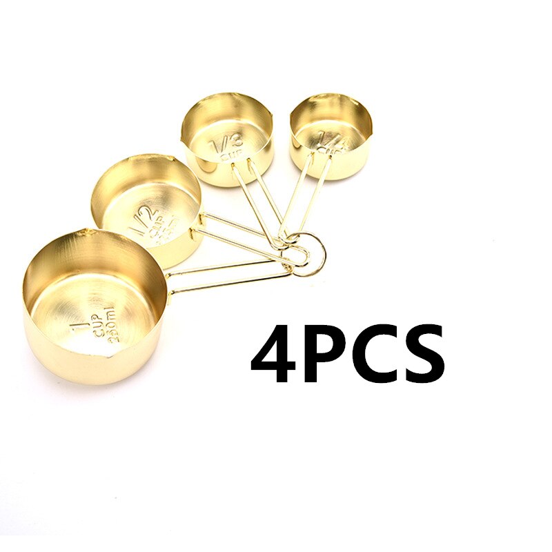4/8Pcs Stainless Steel Measuring Cups and Spoons S... – Grandado