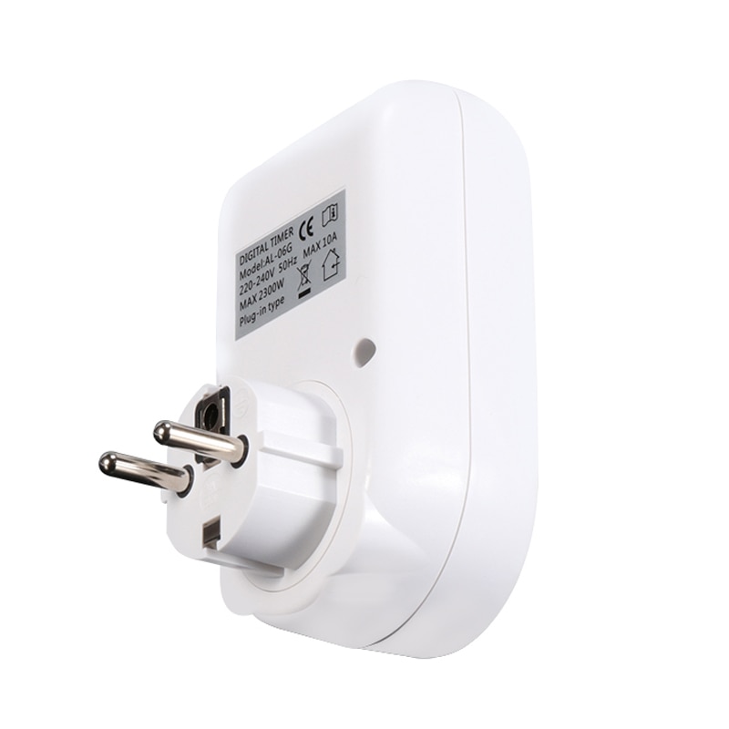 Digital Timer Electronic Switches Eu Plug Socket K Grandado