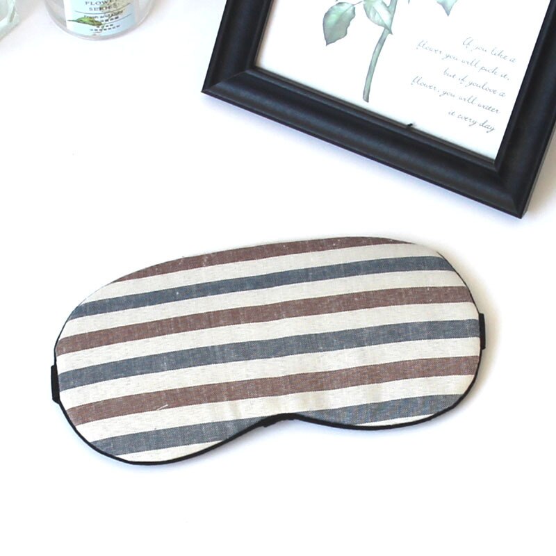 Stripe Nap Sleeping Mask Lovely Eyepatch Eyes Cove... – Grandado