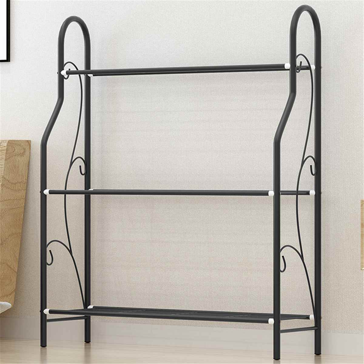 3 Lagen Ijzer Outdoor Tuin Plant Planken Opslag Pl... – Vicedeal