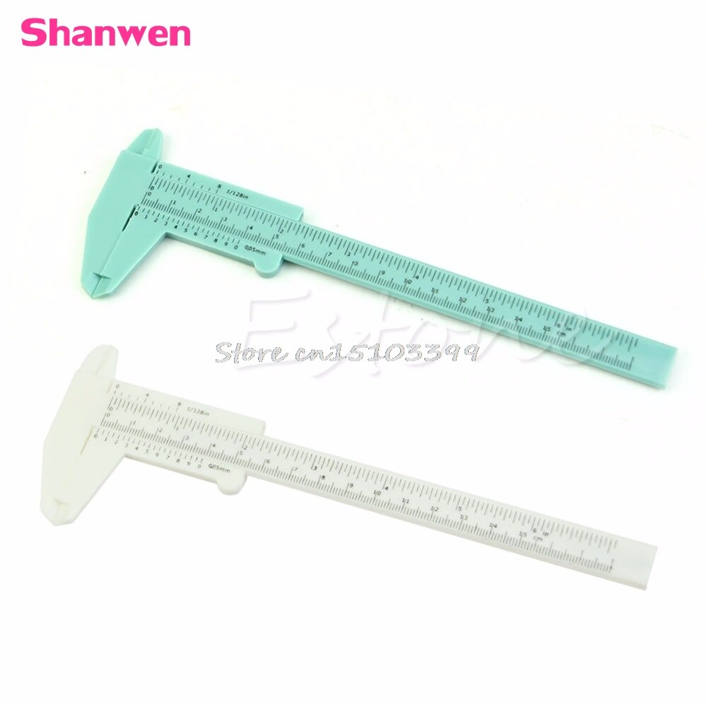 6Inch 150mm Plastic Ruler Sliding Gauge Vernier Ca... – Grandado