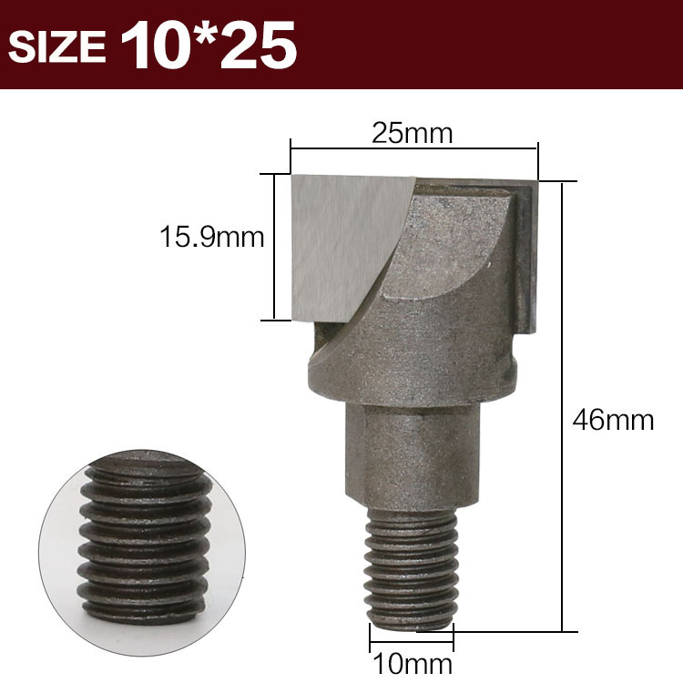 1PC10MM Shank Milling Cutter Wood Carving CNC Clea... – Grandado
