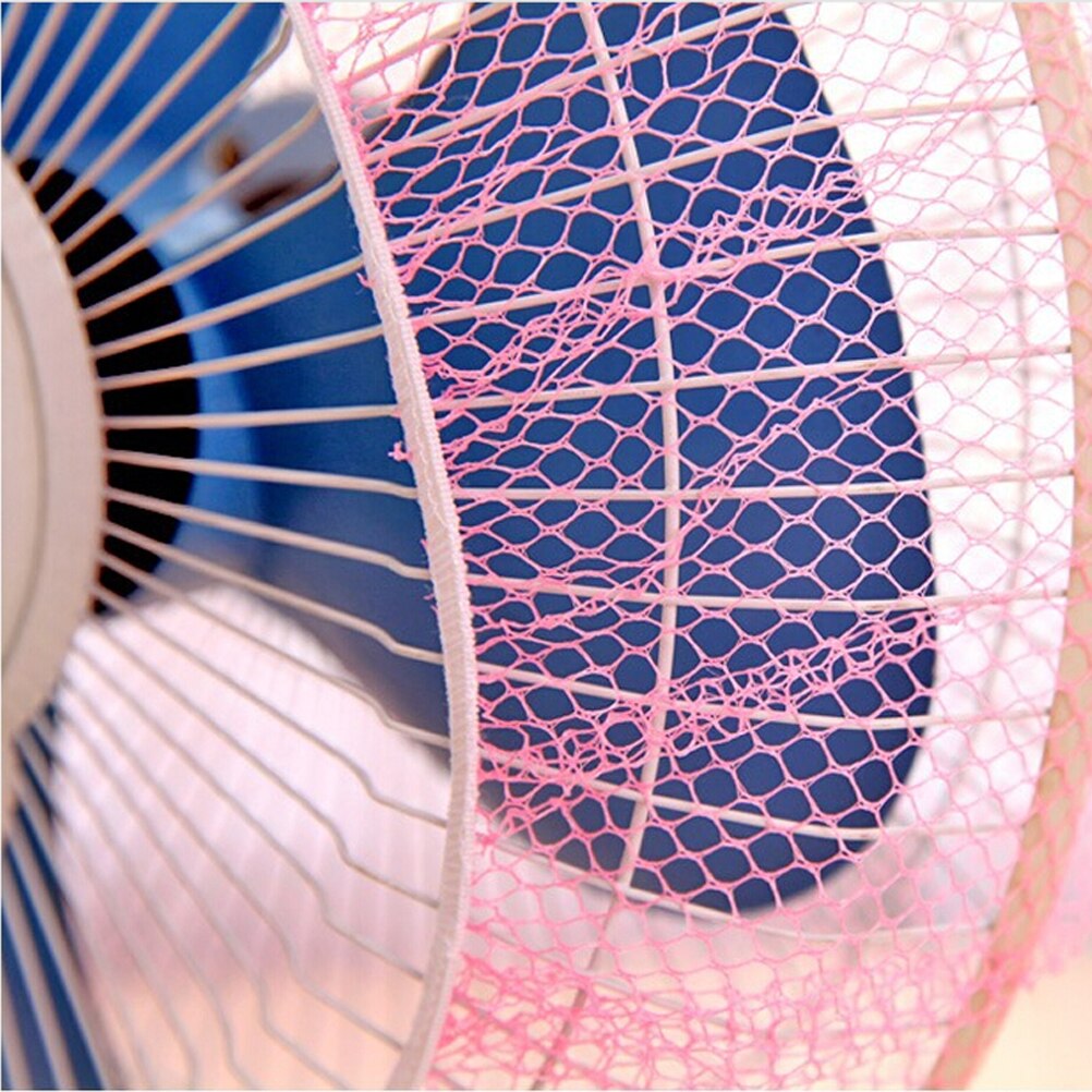1 Pcs Roze/Blauw Kind Vinger Guard Mesh Fan Cover ... – Grandado