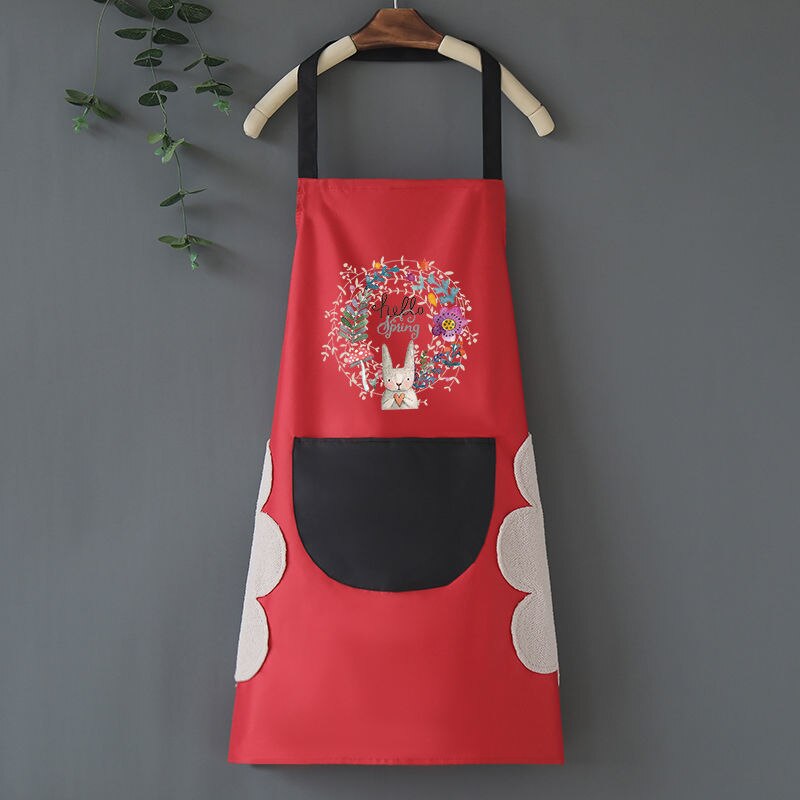 Keuken Schort Leuke Cartoon Konijn En Oilproof Kok... – Grandado