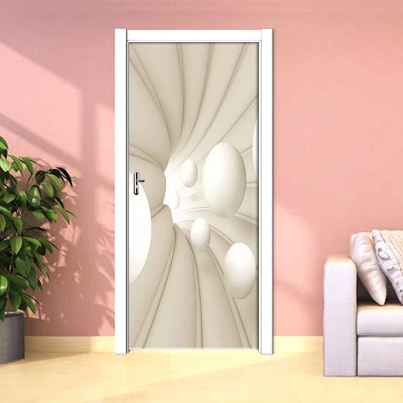 3D Door Sticker Forest Wall Mural Art 3D Abstract ... – Grandado