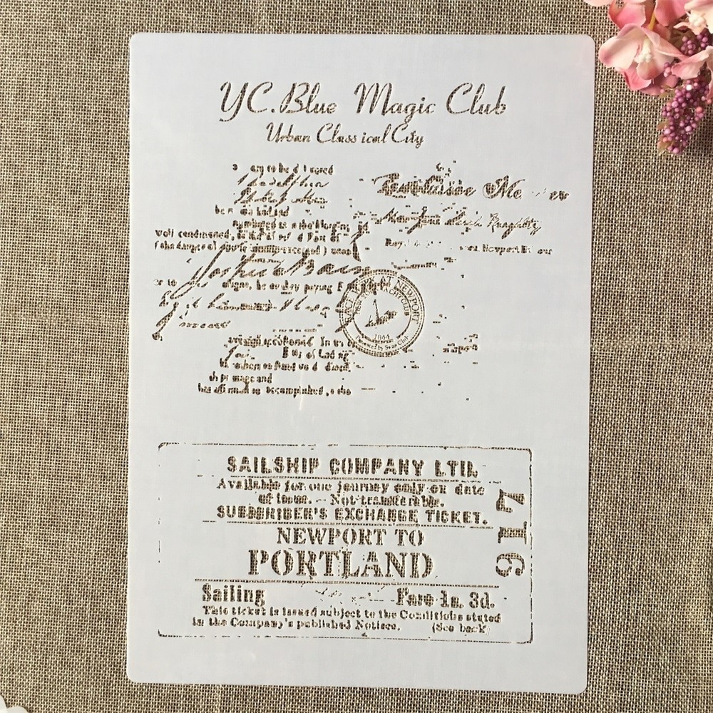 A4 29cm Vintage Mail Letters Envelop DIY Layering ... – Vicedeal